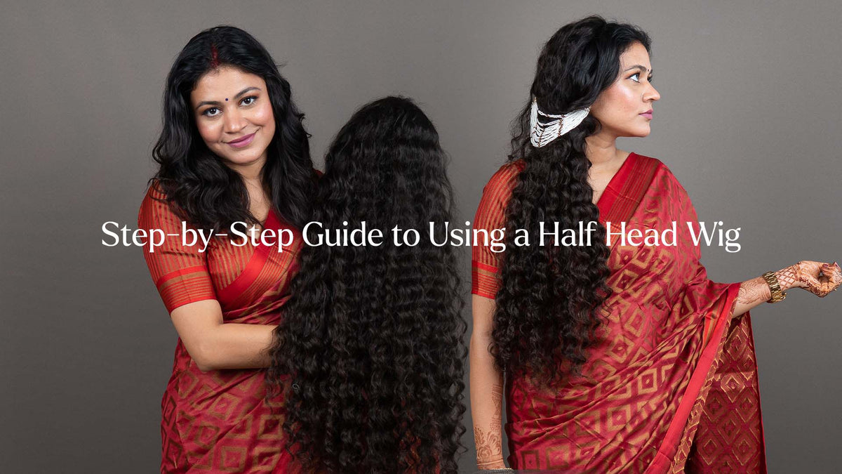 What is Half Head Wig? How to Use It! - Gemeria Hair