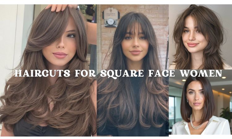 Top 7 Haircuts for Square Face Women - Gemeria Hair