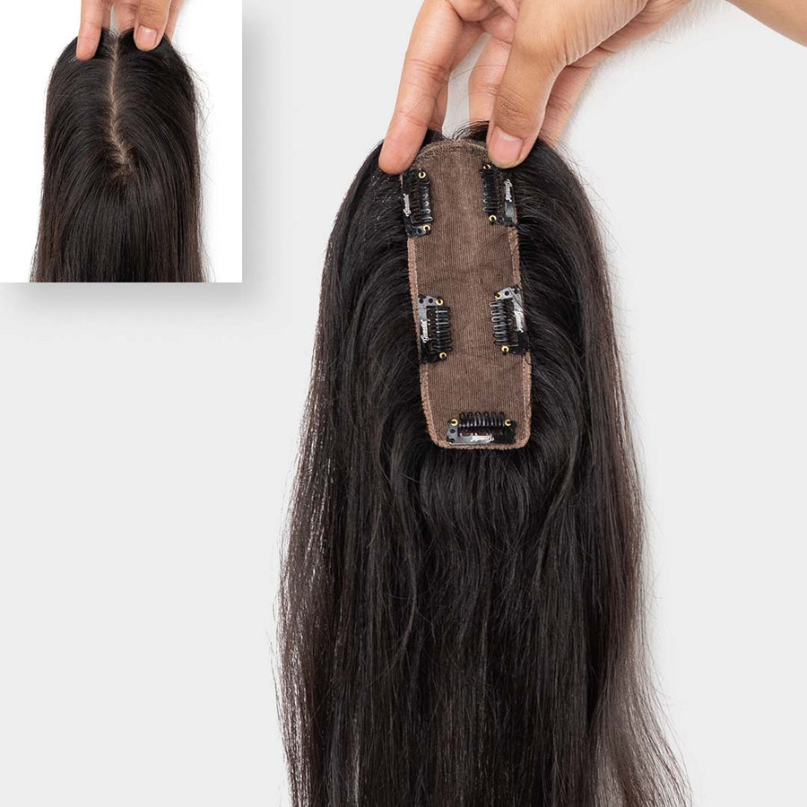 Hair Toppers & Patches For Women -100% Human Hair