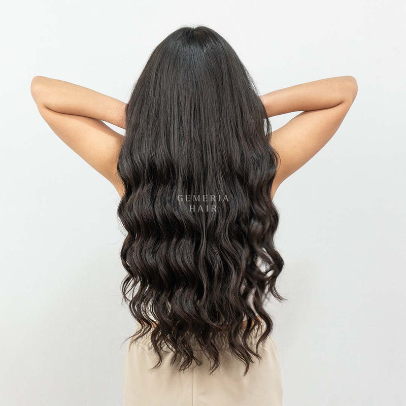 Seamless 7 Set Clip In Hair Extensions | Seamless Extensions | Gemeria Hair