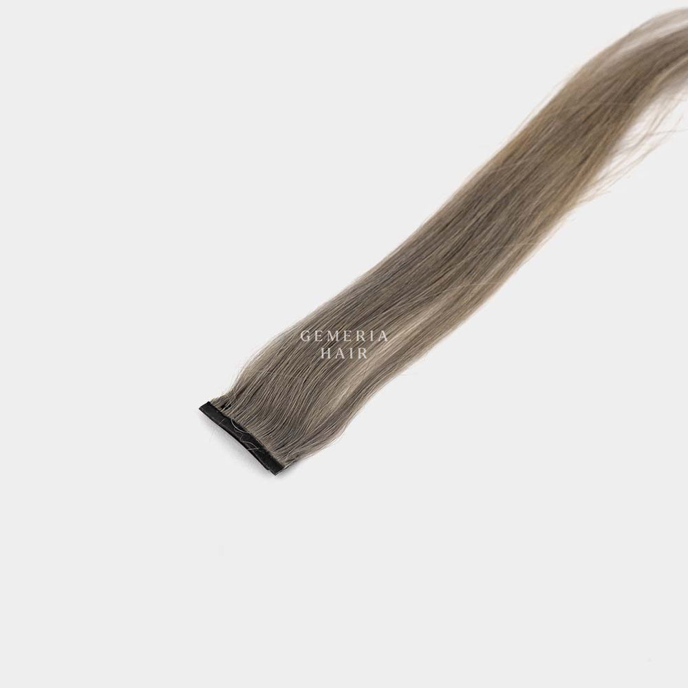 Grey Hair Highlights Clips Online | Single clip in Grey Colored Hair ...