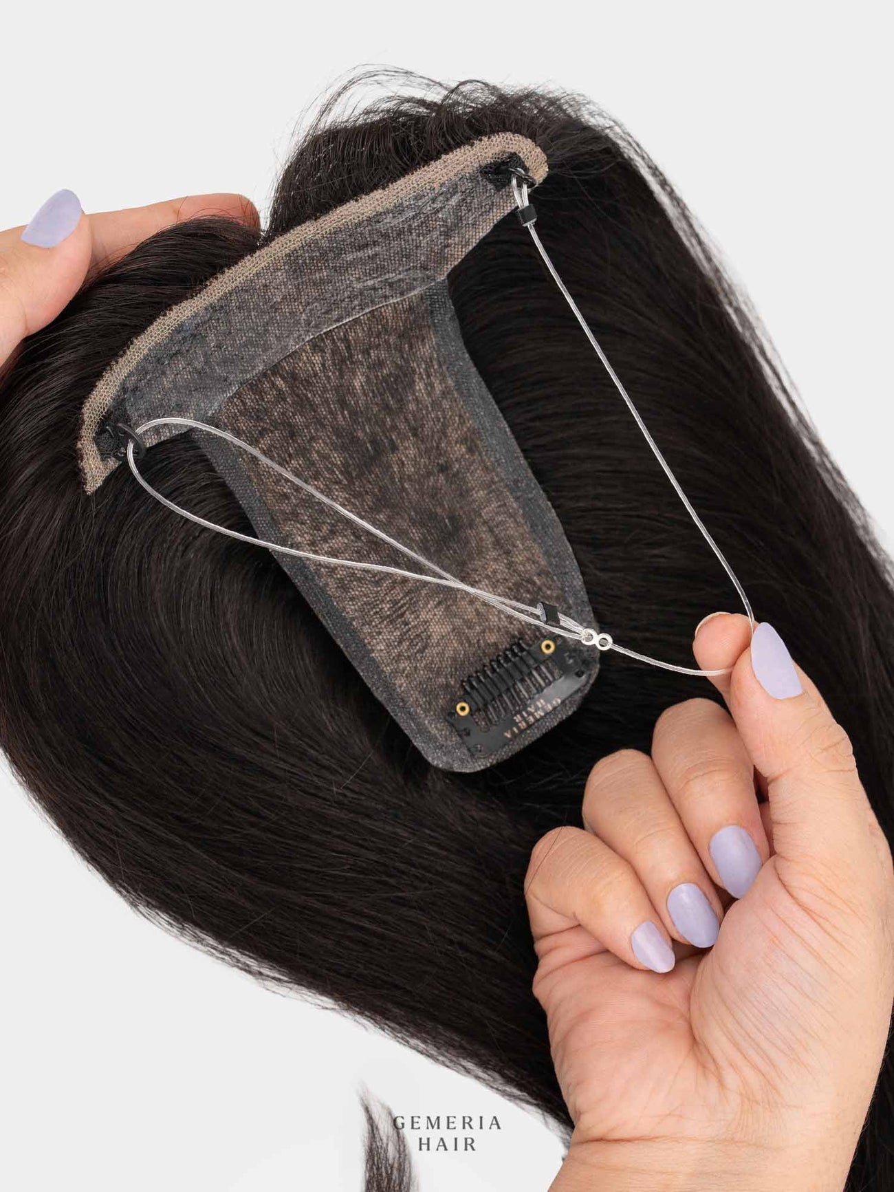 Bio Base Hair Band Topper – Natural Scalp Look - Gemeria Hair