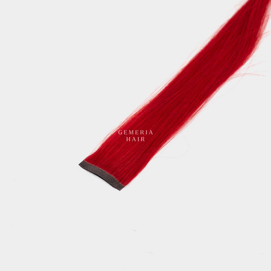 Melon Red Single Clip-on Coloured Highlights | Buy Online Hair ...