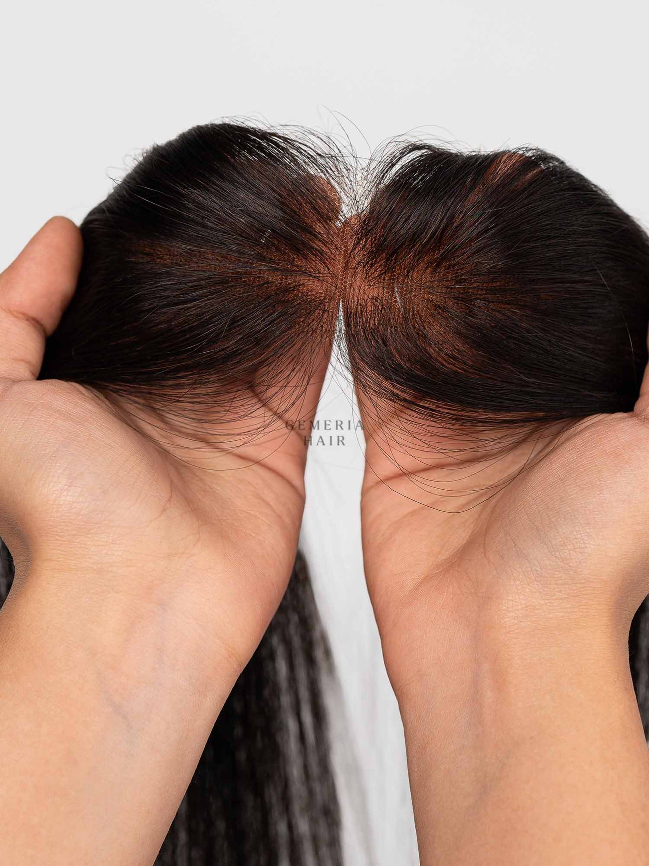 Shop Front Hairline Topper | Cover Thinning Hairline - Gemeria Hair