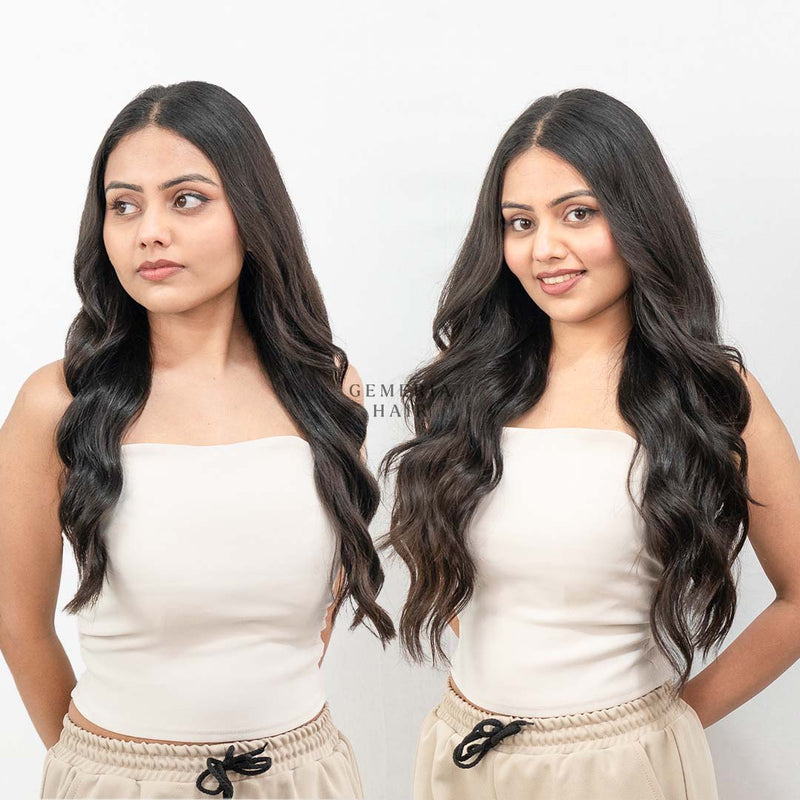 Clip-In Hair Extensions Set | 100% Human Hair