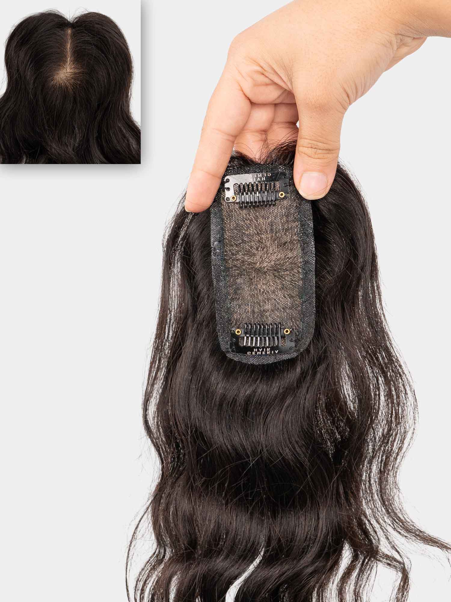 2"x4"| Bio-Base Hair Topper - Gemeria Hair