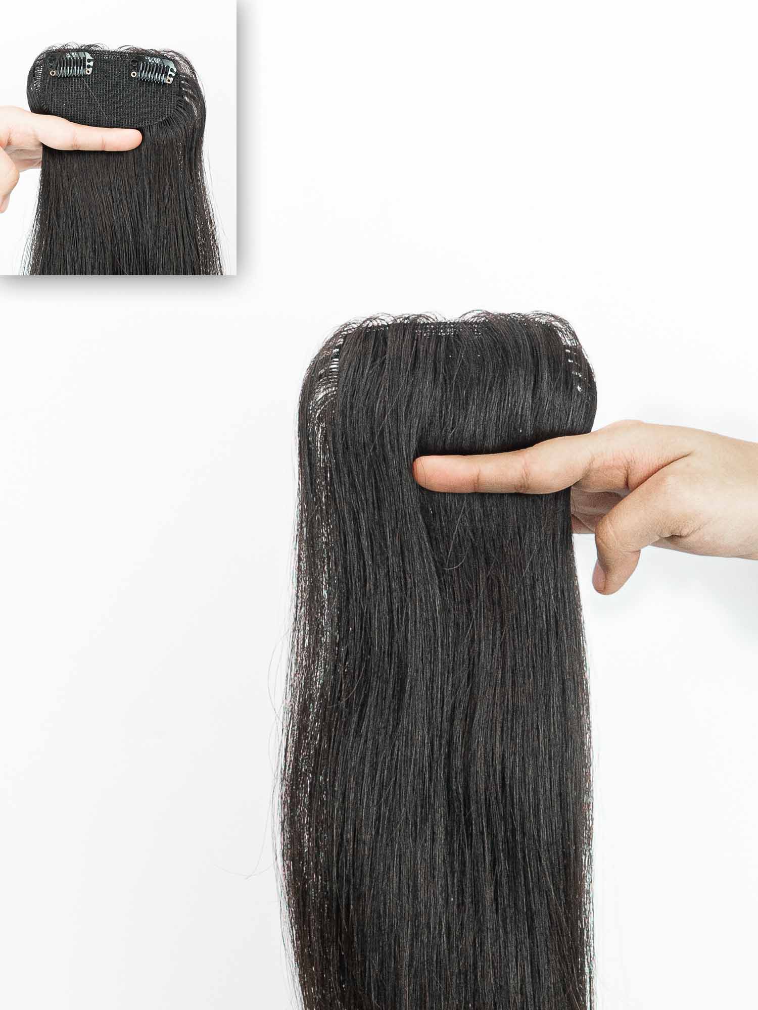 Shop Invisible Side Patches | Side Patches Hair Extensions - Gemeria Hair
