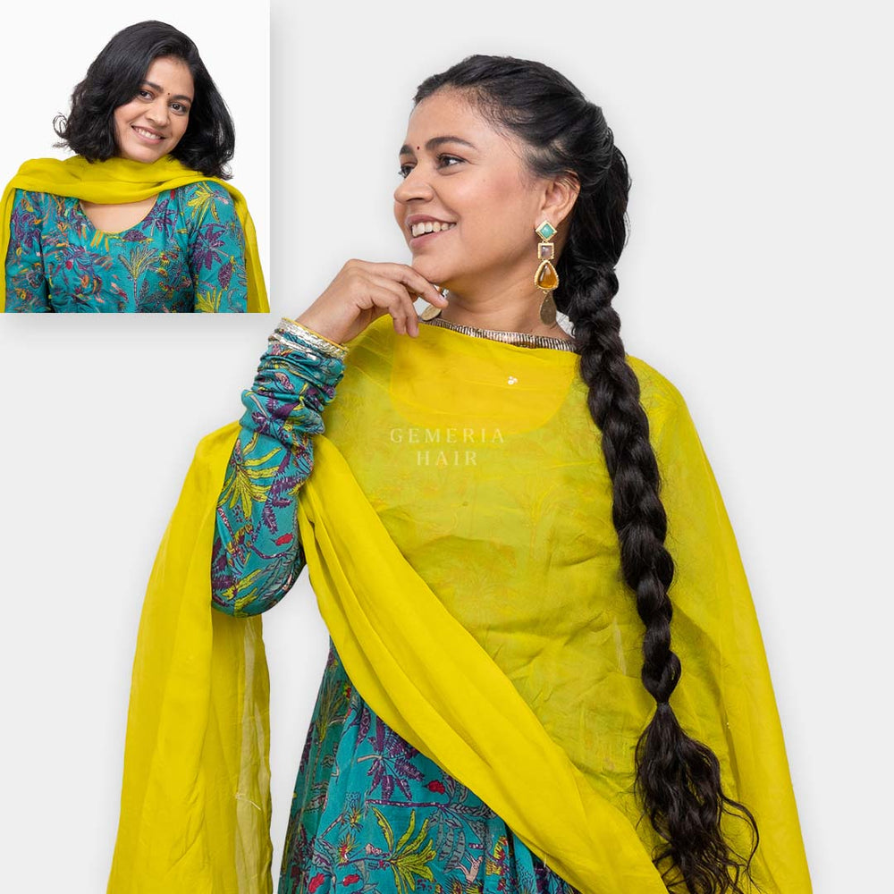 Best Human Hair Extensions, Toppers & Hair Wigs in India-Gemeria Hair