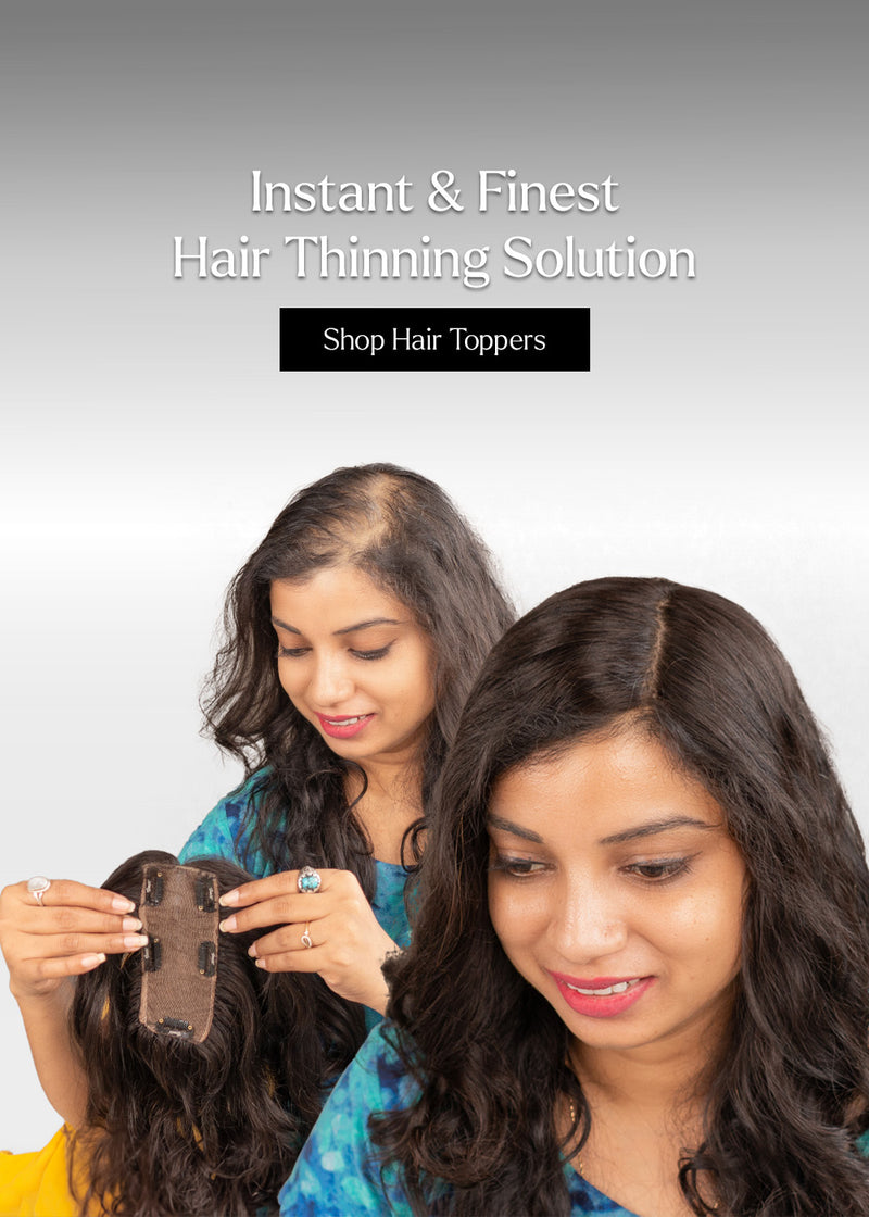 Best Human Hair Extensions, Toppers & Hair Wigs in India-Gemeria Hair