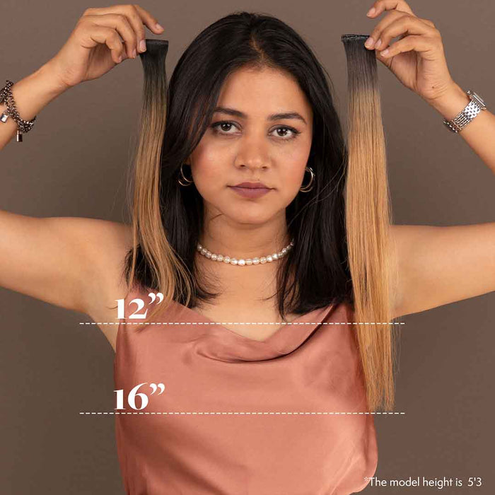 Shop Lavender Colour Single Clip In Highlights - Gemeria Hair